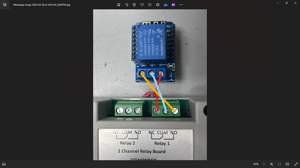 Connecting esp8266 with relay and relay to relay - General Guidance - Arduino Forum
