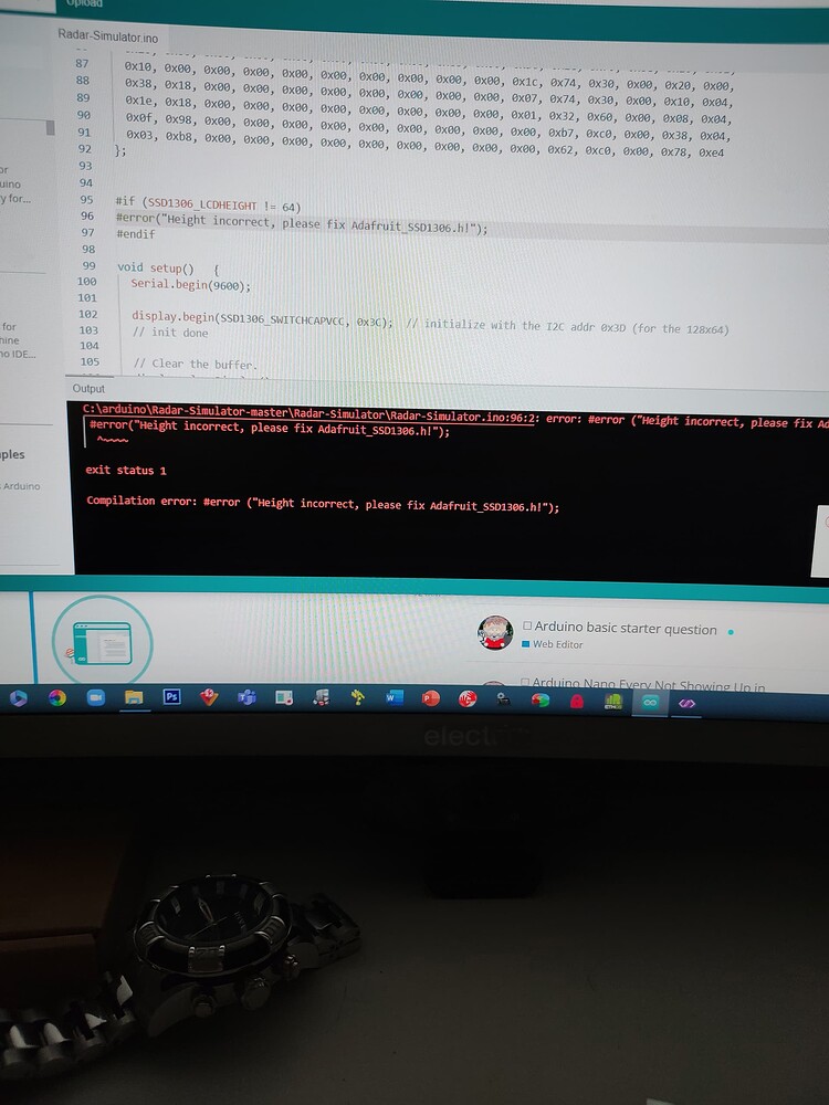 Ship style radar display - Page 2 - General Guidance - Arduino Forum