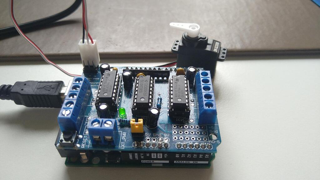 Servo mit Motor Shield - Deutsch - Arduino Forum