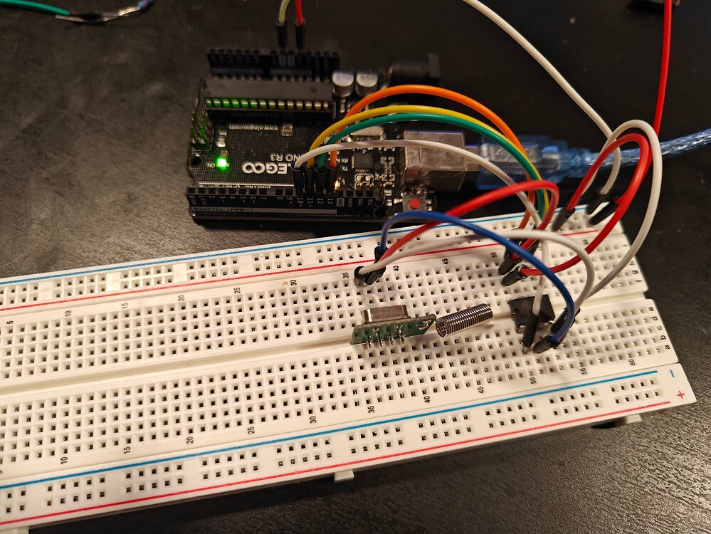 Trouble With 433 Mhz Rf Transmitter With Attiny85 3rd Party Boards Arduino Forum 