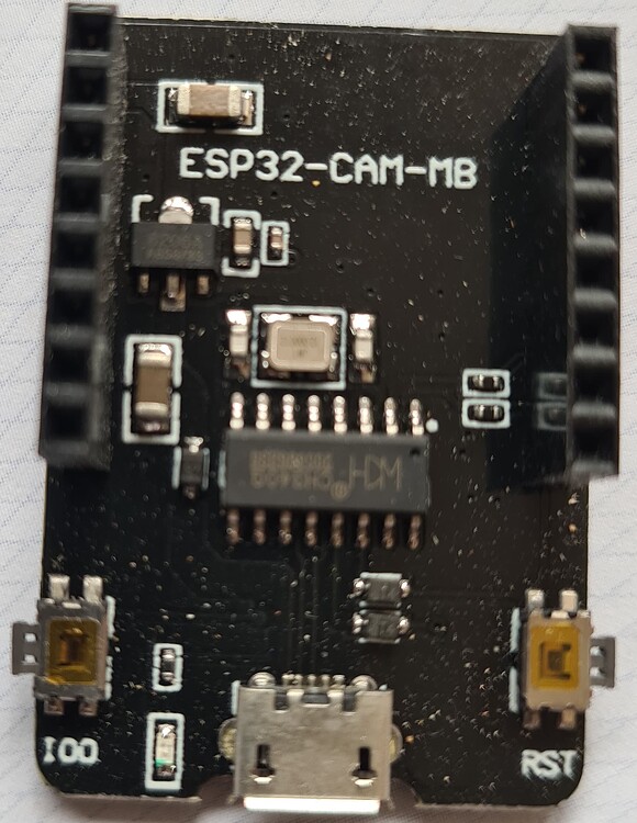 ESP32CAM Fehlermeldung - Deutsch - Arduino Forum