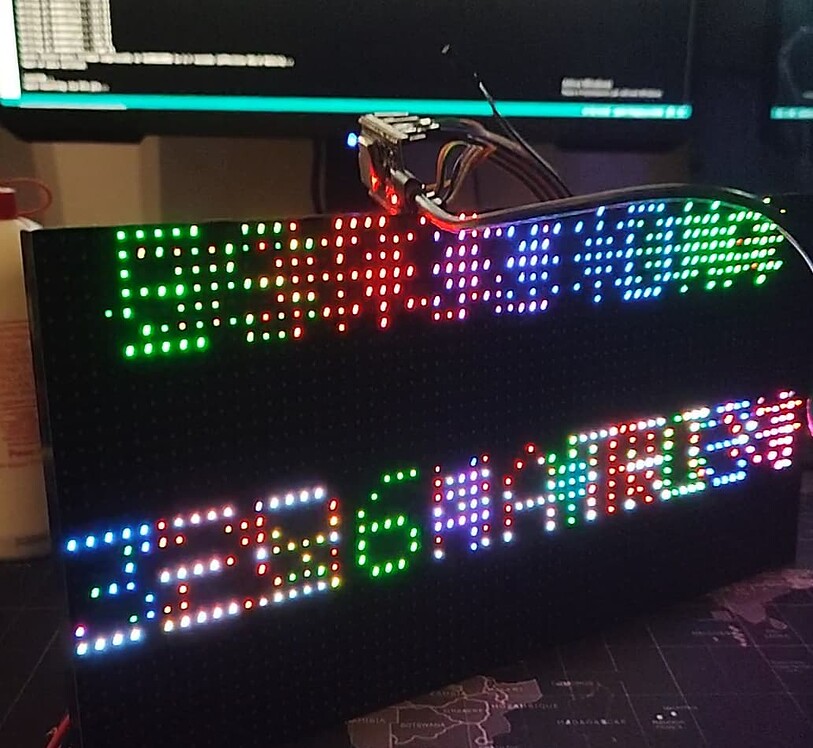 64x32 Matrix overlapping issue - LEDs and Multiplexing - Arduino Forum