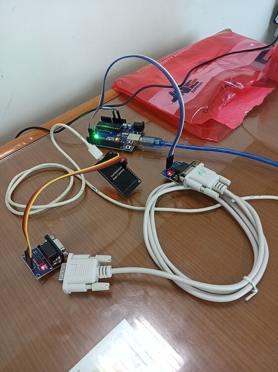 ESP32, Arduino and RS232 - Programming - Arduino Forum