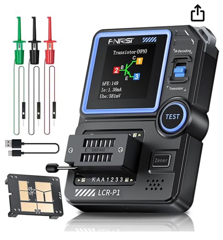 Transistor Tester LCR-T4 - 3rd Party Boards - Arduino Forum