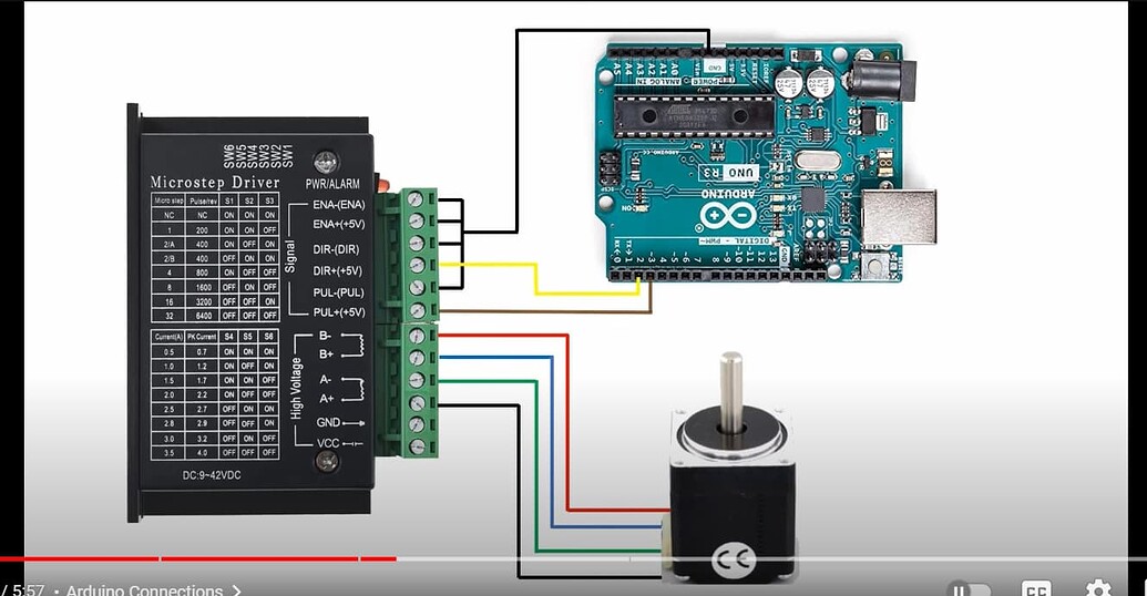 Nema 17 project - Programming - Arduino Forum