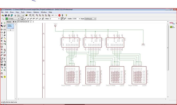 4 5x7 Dot Matrix Display Leds And Multiplexing Arduino Forum 