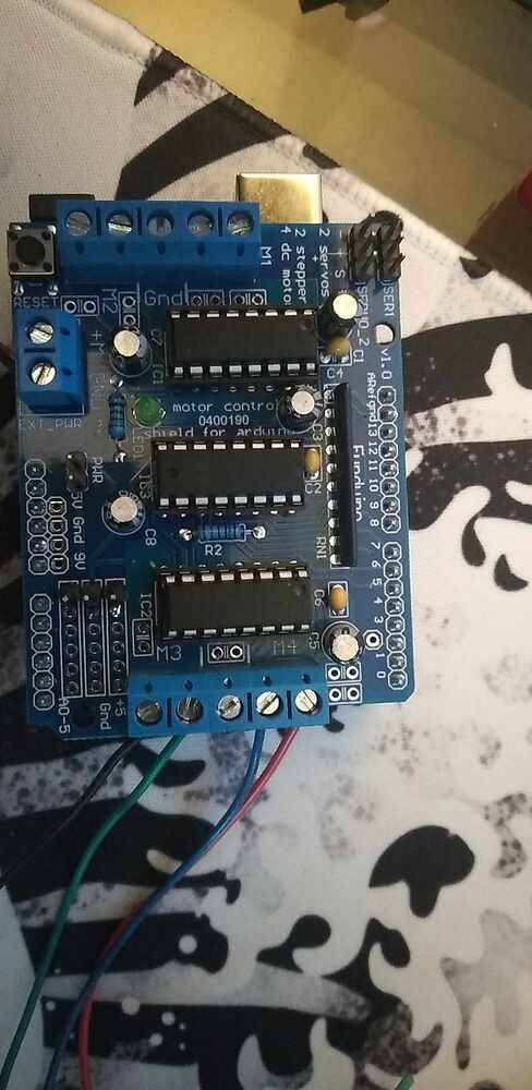 Joystick / arduino / step moteur . Aide pour le programme a integrer ... Joystick / arduino / step moteur . Aide pour le programme a integrer ...