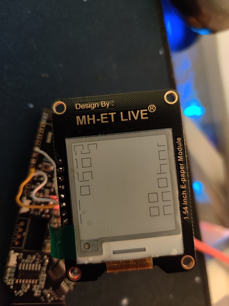 GxEPD2 using esp32 - lilygo higrow - Displays - Arduino Forum