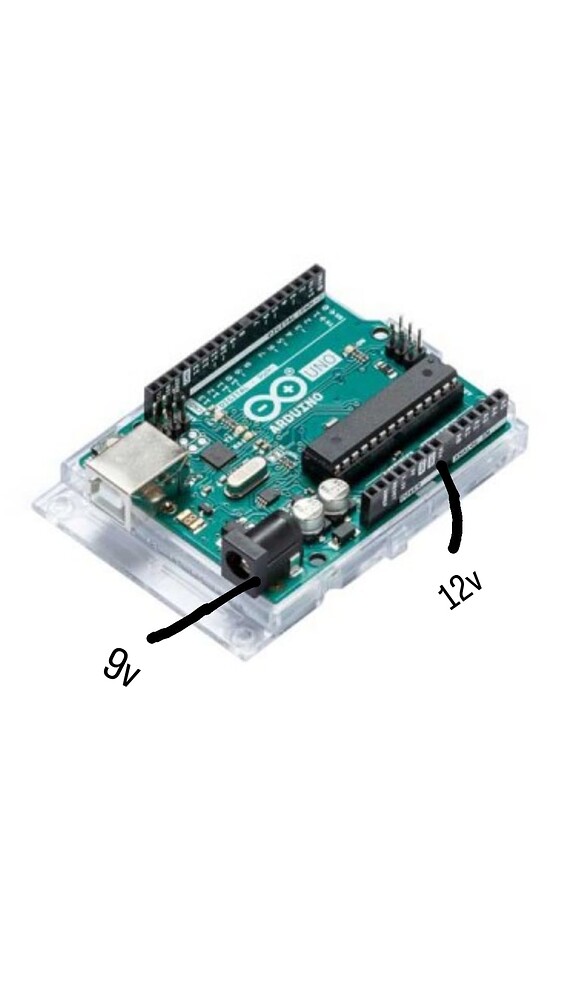 Power the Arduino with both 12 and 9v - Hardware Development - Arduino ...