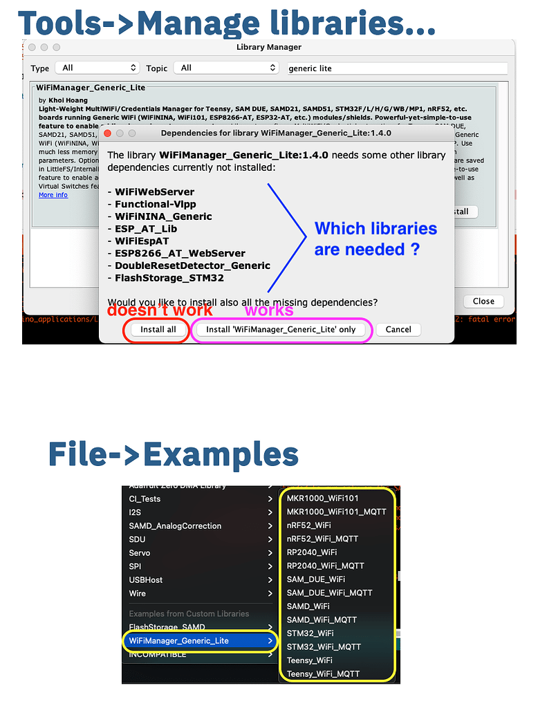 Wifimanagergenericlite Does Not Work With My Feather M0 Interfacing W Software On The