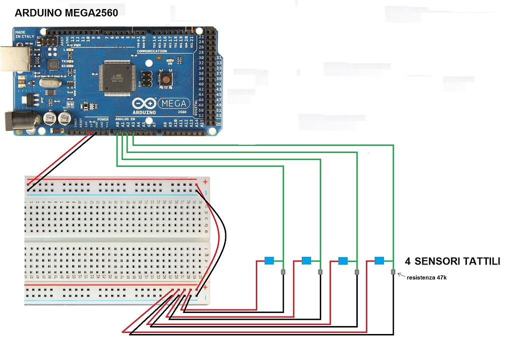 force sensor different behaviour using MEGA and MAX32 - General Electronics - Arduino Forum