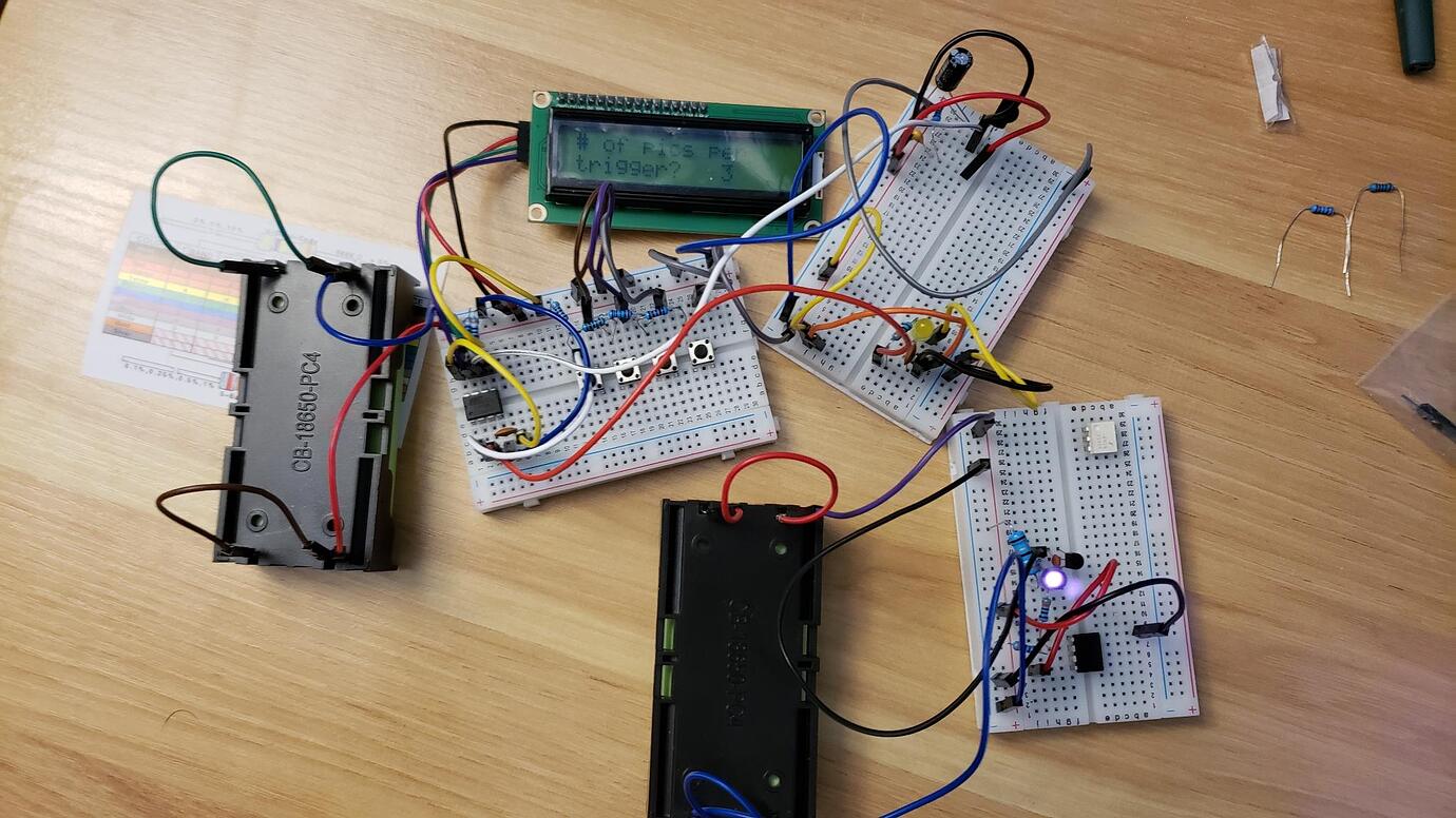 Active IR Beam Break Camera Trigger - Showcase - Arduino Forum