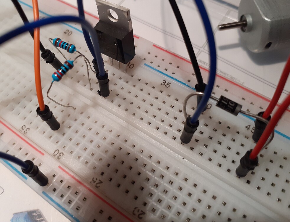 pilotare motore dc 12 volts con mosfet - Page 2 - Hardware - Arduino Forum