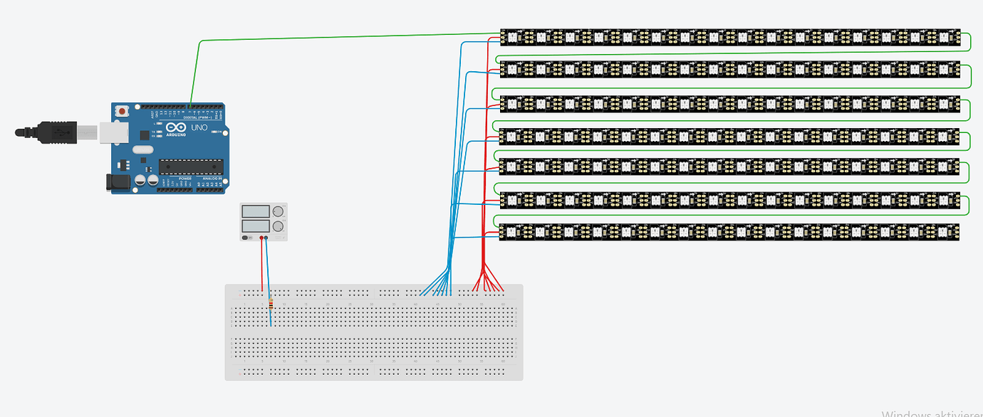 Command to run 2 or more LED strips simultaneously - Programming ...