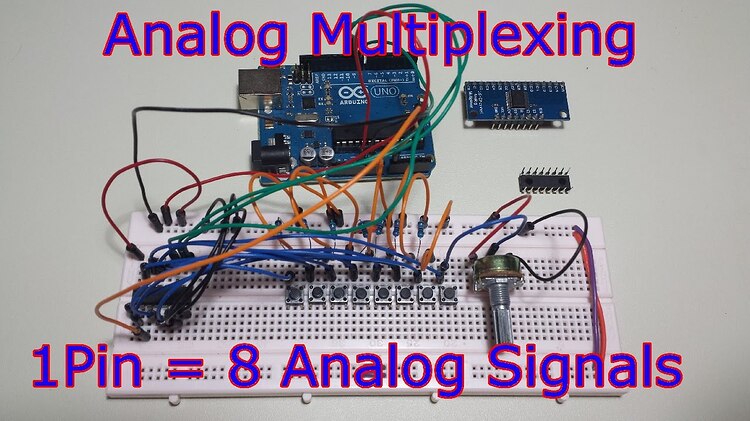 Resolution of an Analog Multiplexer? - General Electronics - Arduino Forum
