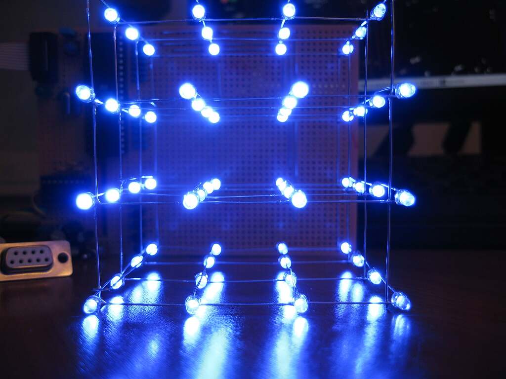 Cubo de leds4 x 4 x 4 - Español - Arduino Forum