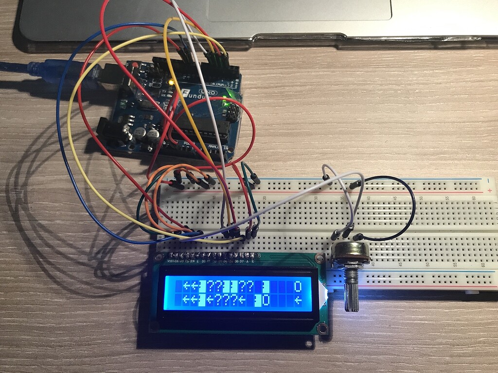 afficheur LCD 16X2 - Français - Arduino Forum