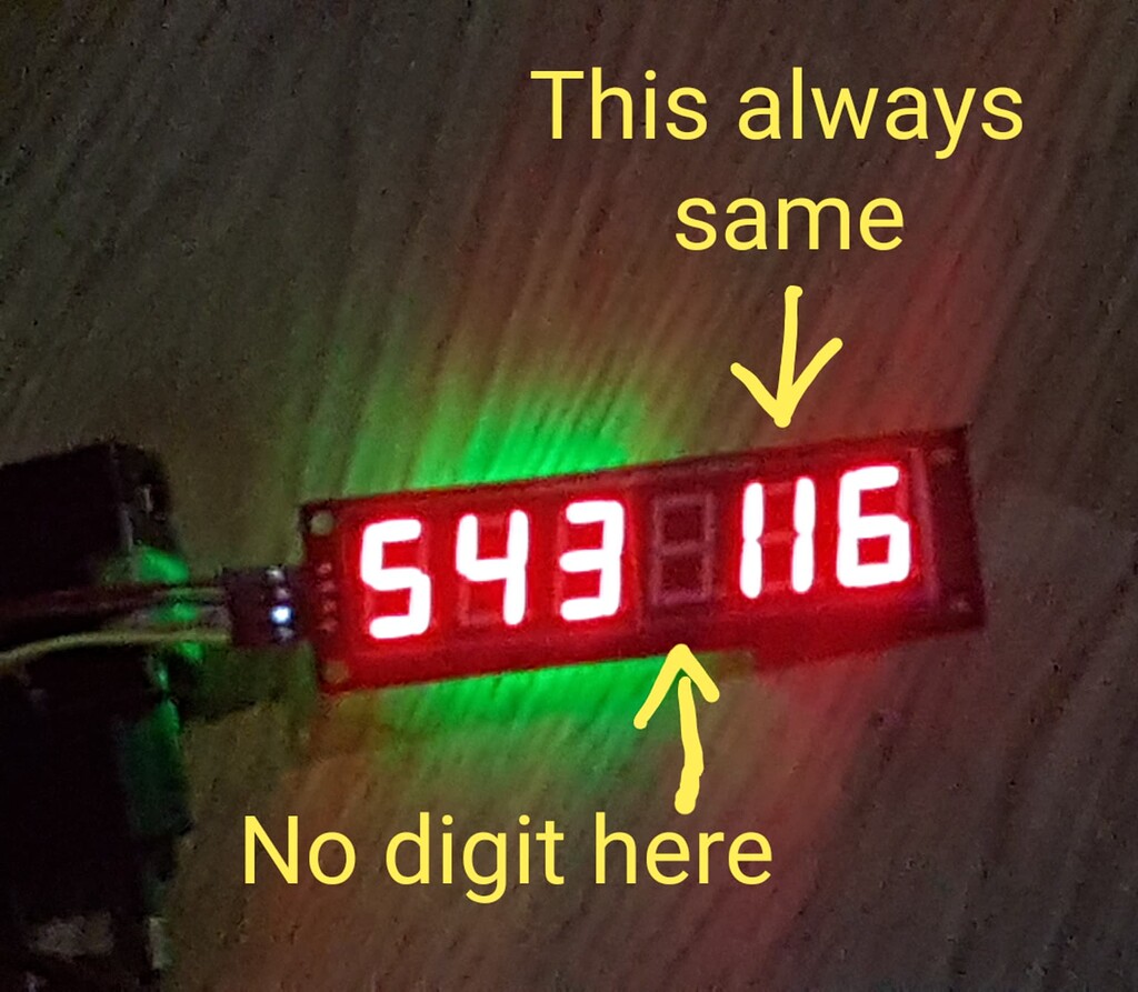 6-digit TM1637-working only 4 - LEDs and Multiplexing - Arduino Forum