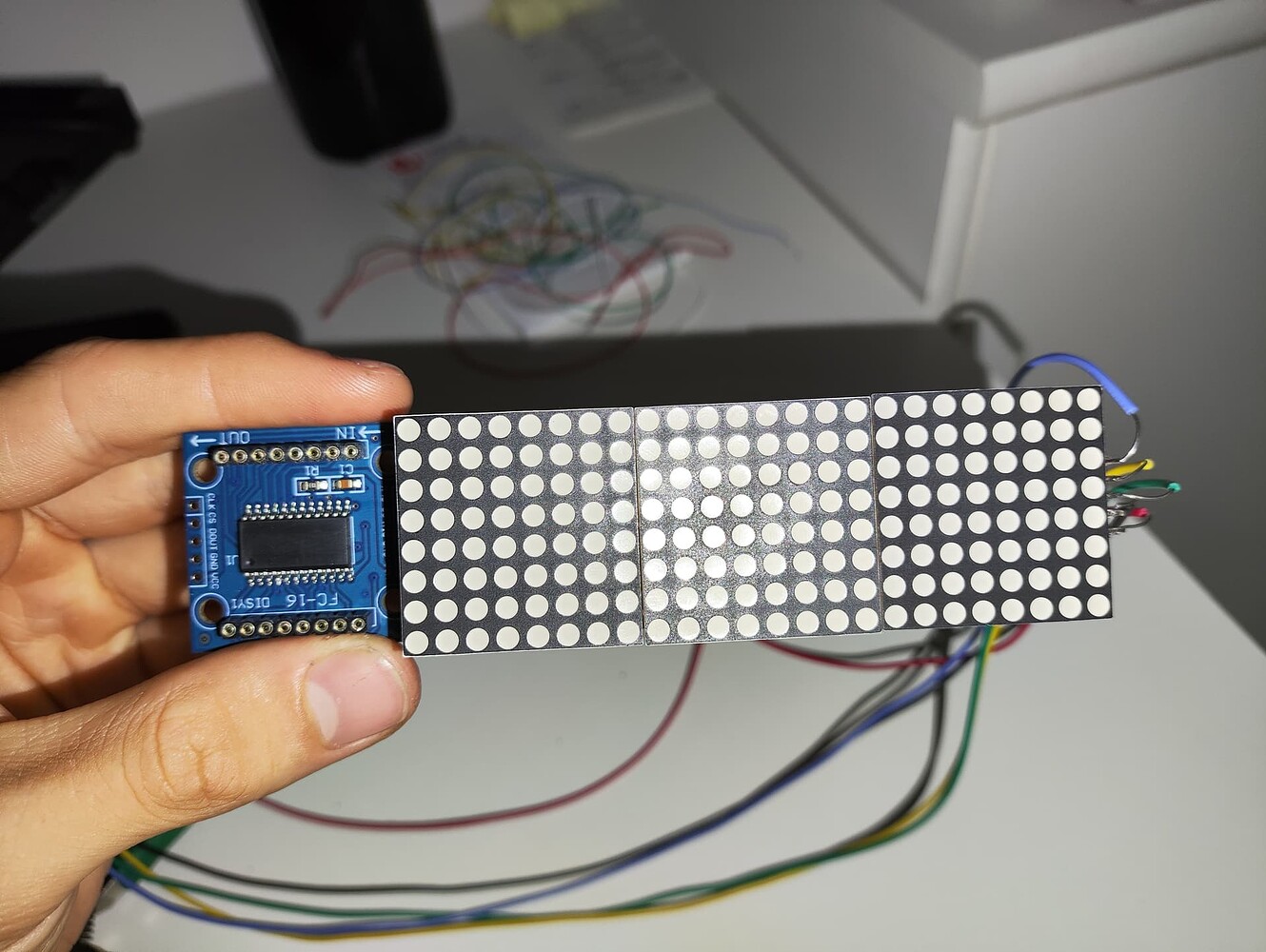 Problem with max7219 - LEDs and Multiplexing - Arduino Forum