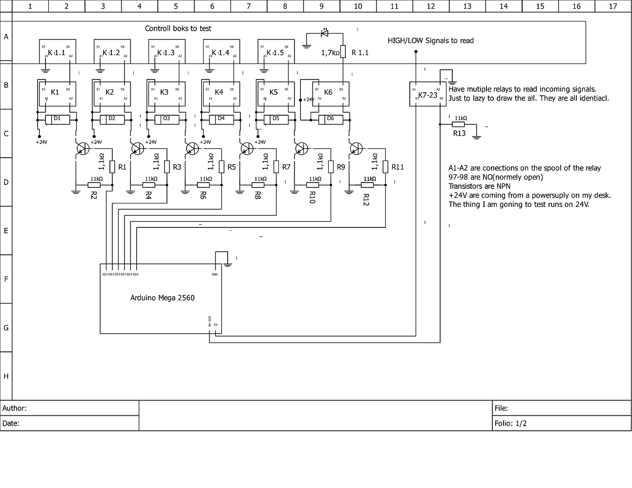 Relay Circuit Kills Arduino Need Help For How To Protect The Arduino General Guidance