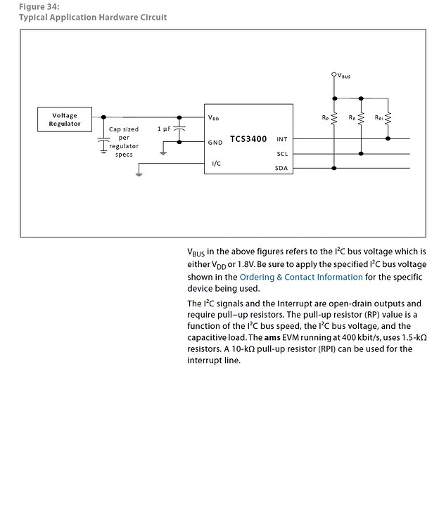 RGB Sensor - TCS3400 - Sensors - Arduino Forum