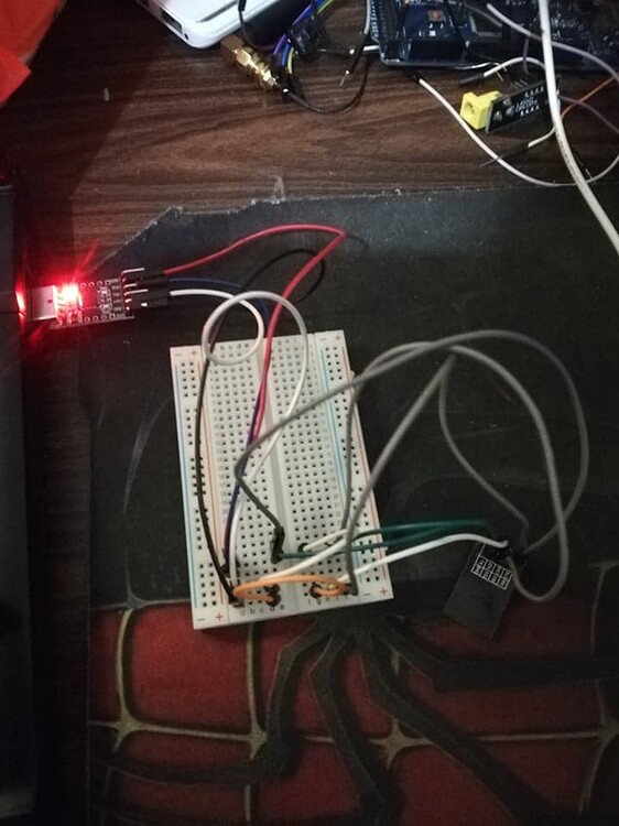 ESP8266 ESP-01S WiFi Module can't be detected and the blue LED ...