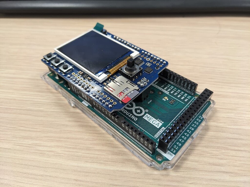 Shield ST7735 1.8" Shield with seesaw issue with onboard SD card connector - General Guidance ...