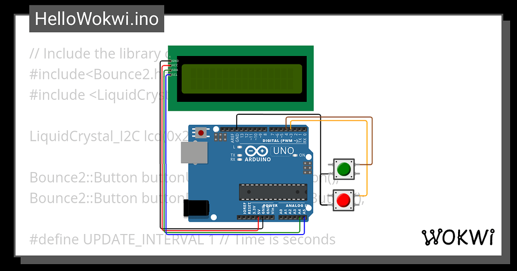 Multiple "pages" on I2C LCD display - Programming - Arduino Forum