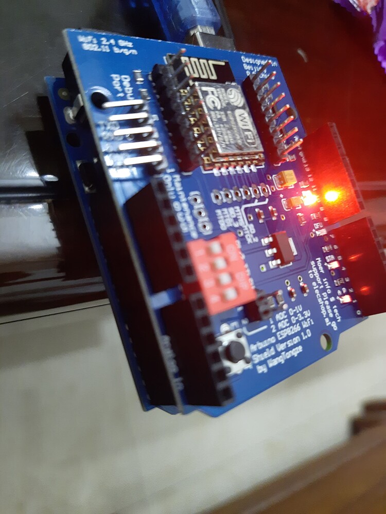 Arduino wifi shield interfacing - Uploading - Arduino Forum