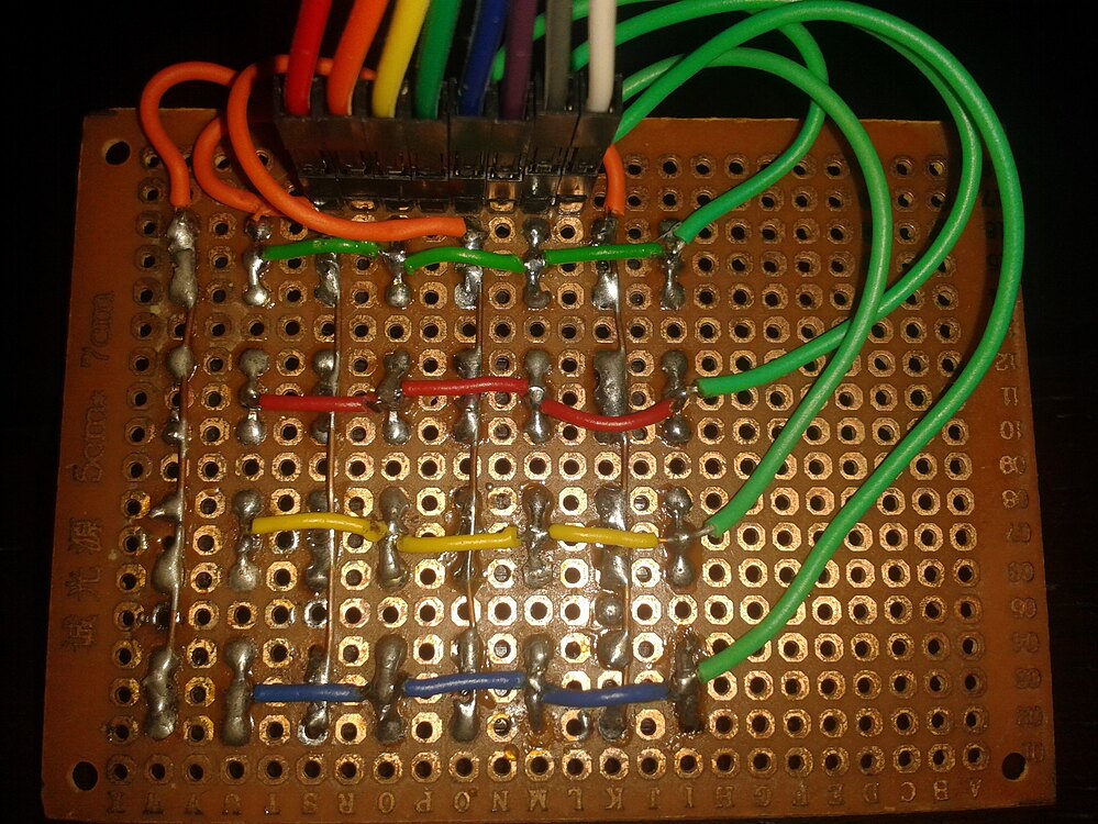 3 x 4 Push Button Matrix erstellen - Deutsch - Arduino Forum