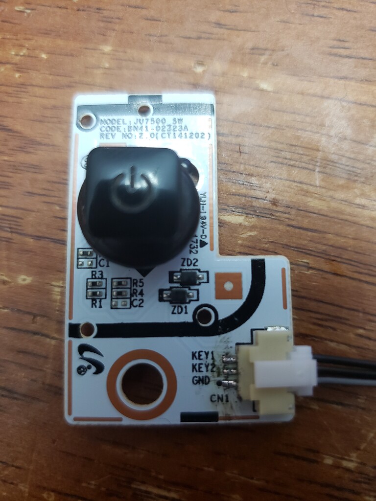 Reading Samsung TV Joystick input - LEDs and Multiplexing - Arduino Forum