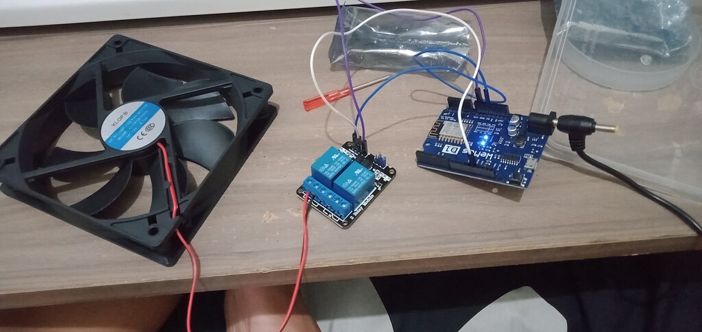 How do i connect 12DC minifan with relay? - General Guidance - Arduino Forum