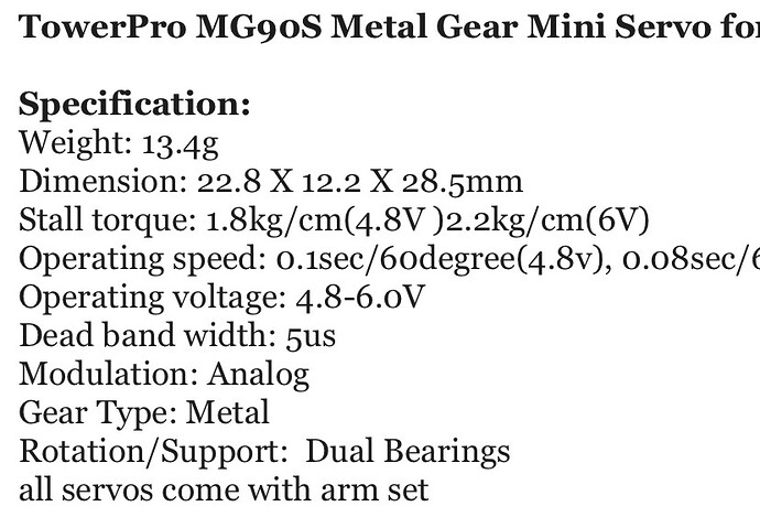 MG90S servo not working as desired - General Guidance - Arduino Forum