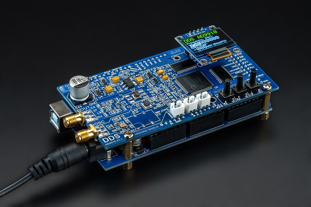 Sample code for frequency sweeping using AD9910 DDS Module - General Guidance - Arduino Forum