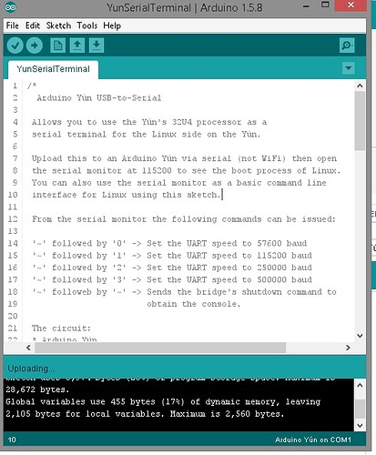 Solved Arduino Yun Chain Of Issues Yún Arduino Forum