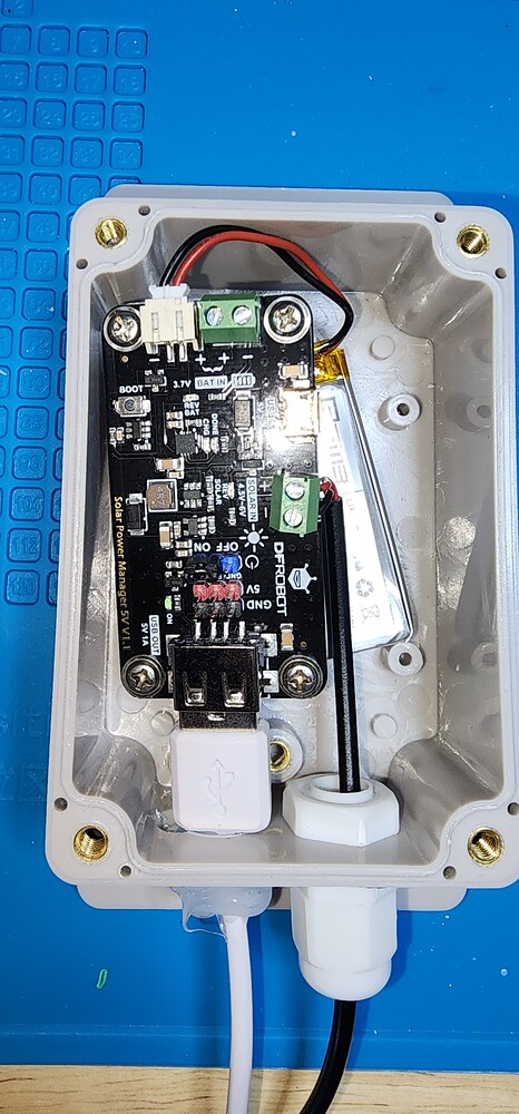 Powering SEED ESP32C6 with DFRobot 5V/1A Solar Power Manager - Programming - Arduino Forum