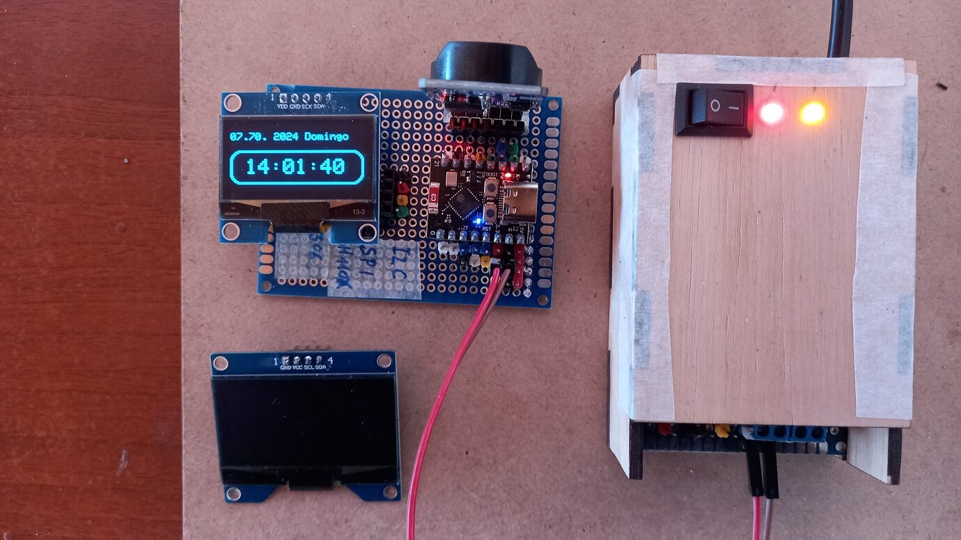 OLED SH1106G random pixels at the left border - Displays - Arduino Forum