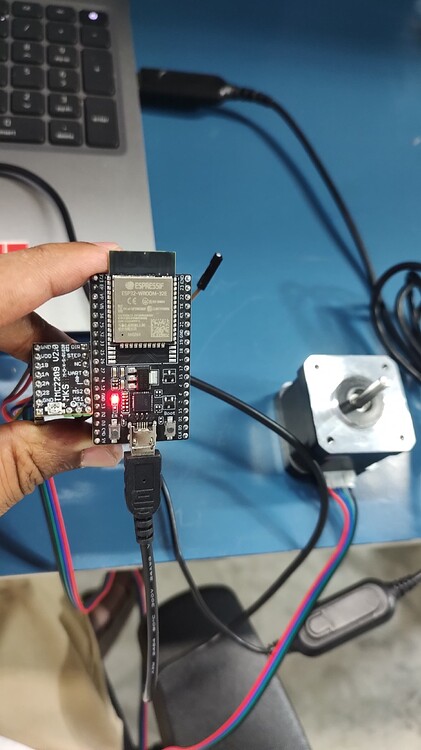 Searching a proper Stepper Motor library for driver TMC2209 V1.3 which works with ESP Wroom32 E ...