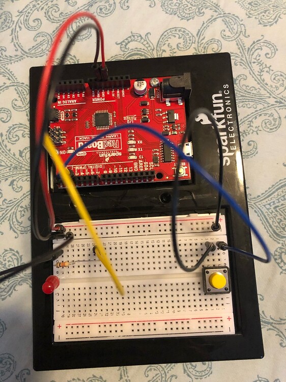 Using while loops to PWM an led controlled by a button - General ...