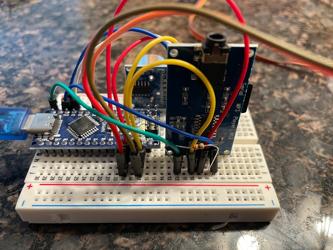 Need help troubleshooting project with Ultrasonic motion sensor, DFPLayer and servo - General ...