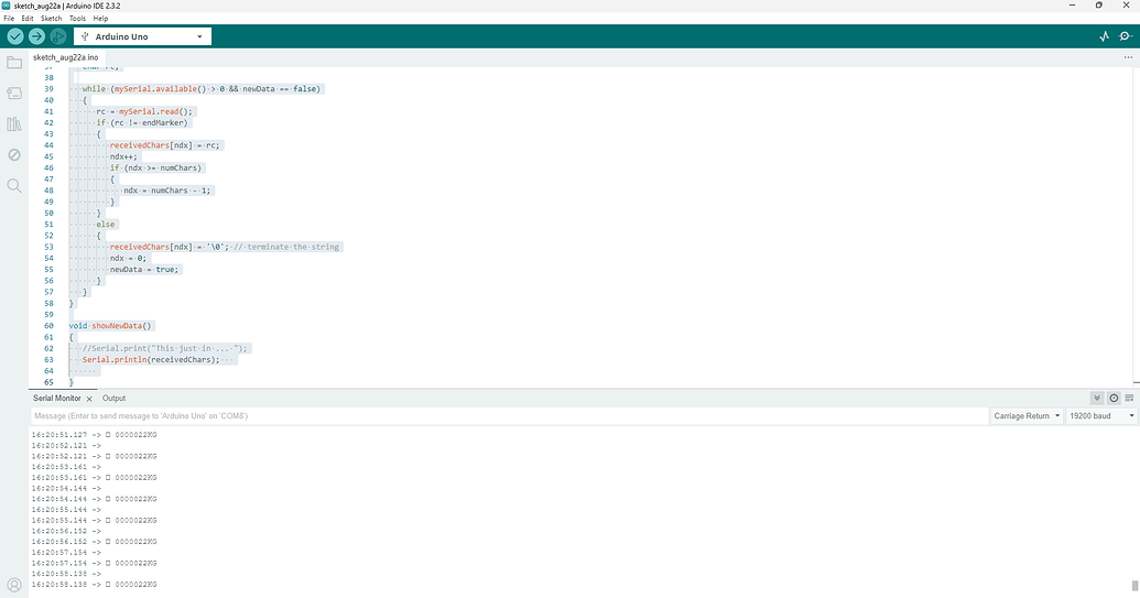 Arduino Serial reading to integers - General Guidance - Arduino Forum
