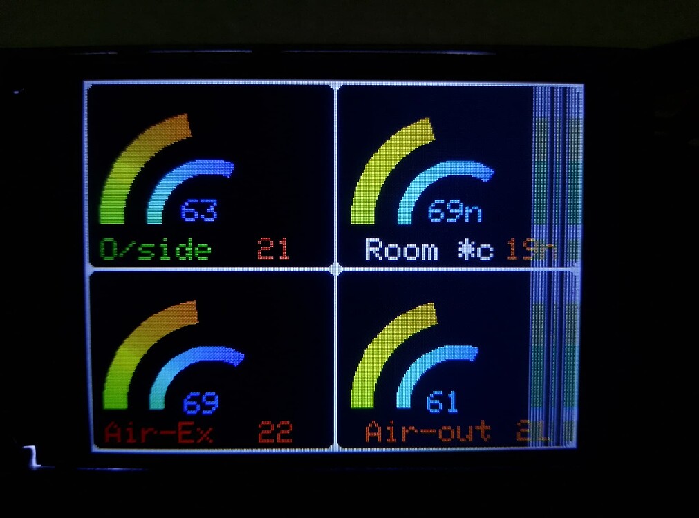 Rainbow/Gradient colour scheme for TFT fillRect,triangle,circle ...