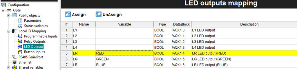Blue LED not working - Opta - Arduino Forum