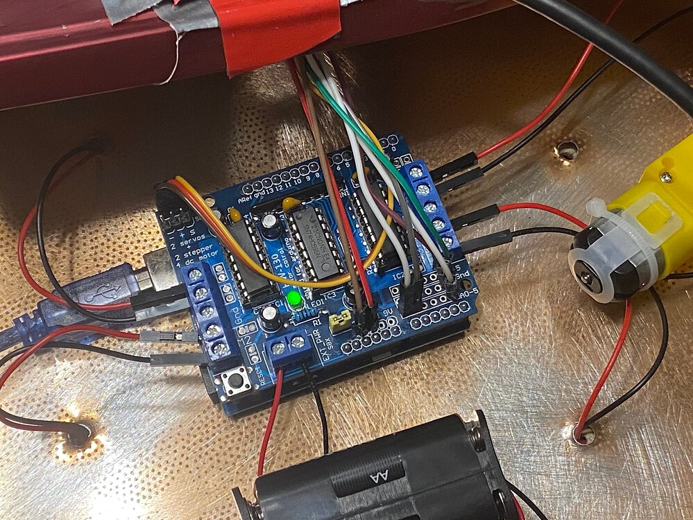 Motors Not Responding Properly with AFMotor Library (Arduino Uno + Motor Shield) - Motors ...