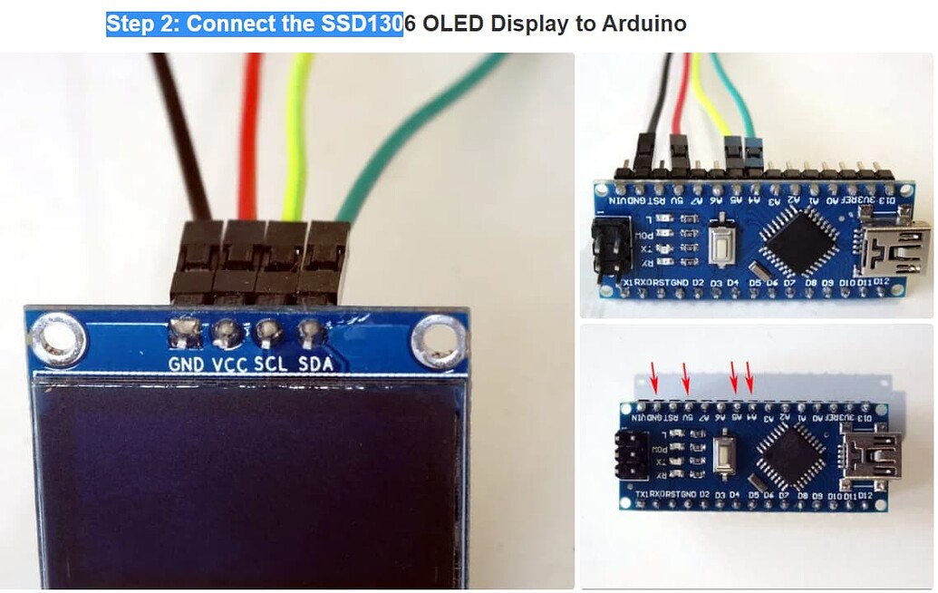 Oled doesn't work - General Guidance - Arduino Forum