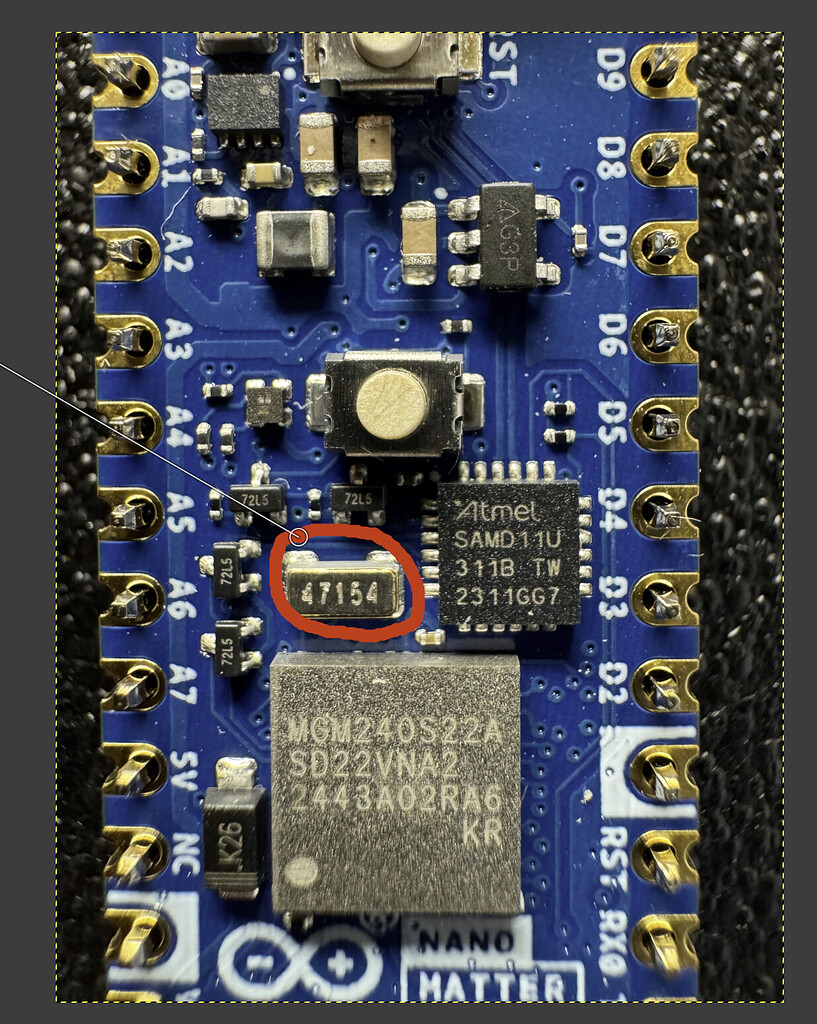 Nano Matter Oscillator is Quartz type or ceramic ? - Nano Matter - Arduino Forum