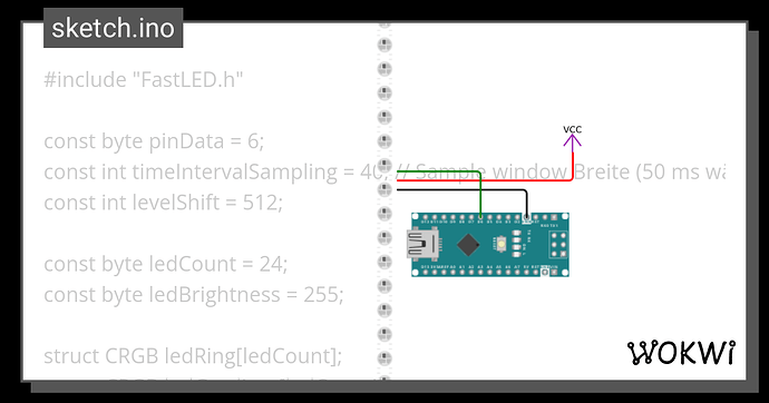 Peak hold und decay LED bleibt an - Deutsch - Arduino Forum
