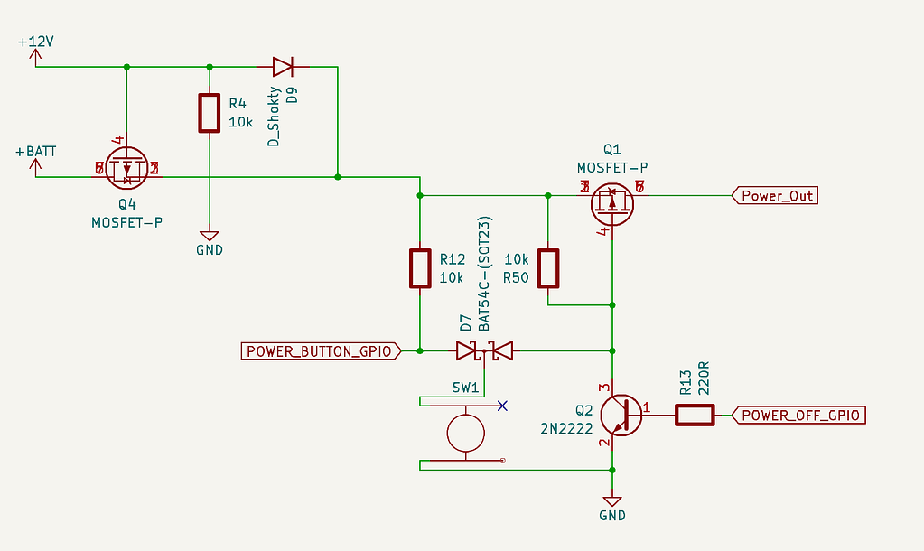 Auto power input seletor + latching switch circuit not working ...