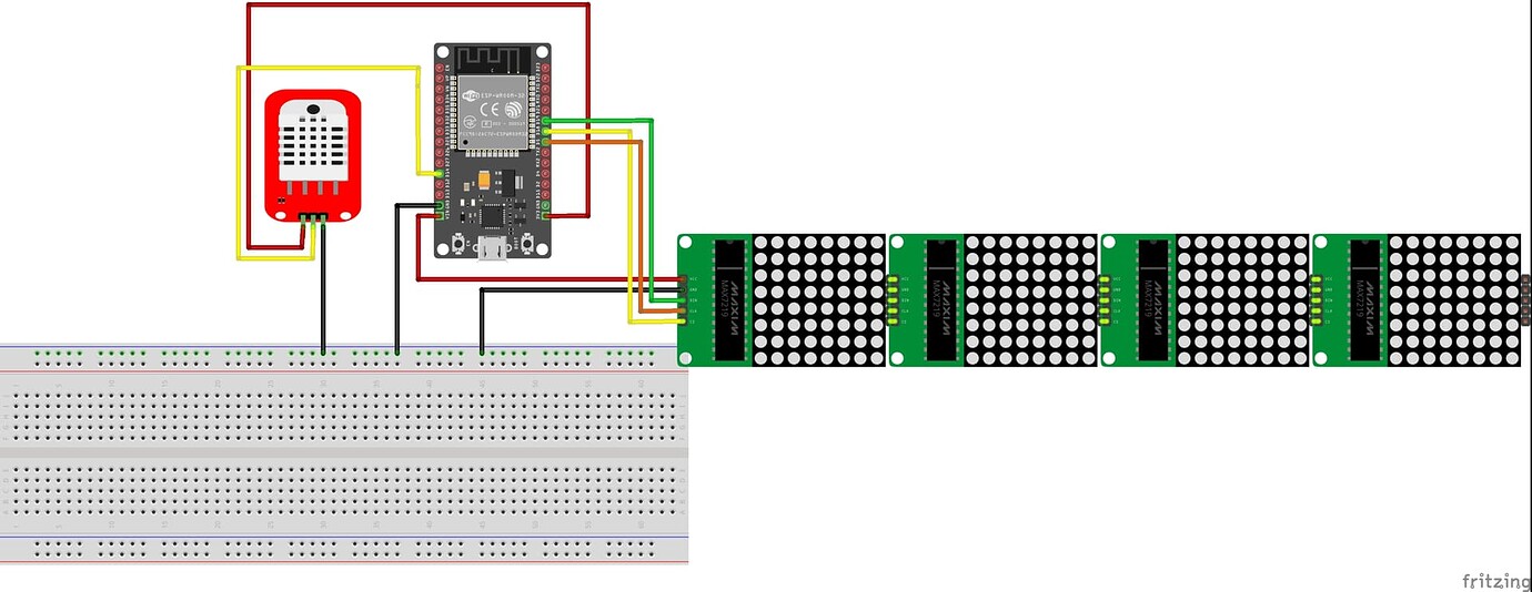 Max7219 Multiple Display Not Showing Properly Programming Arduino Forum