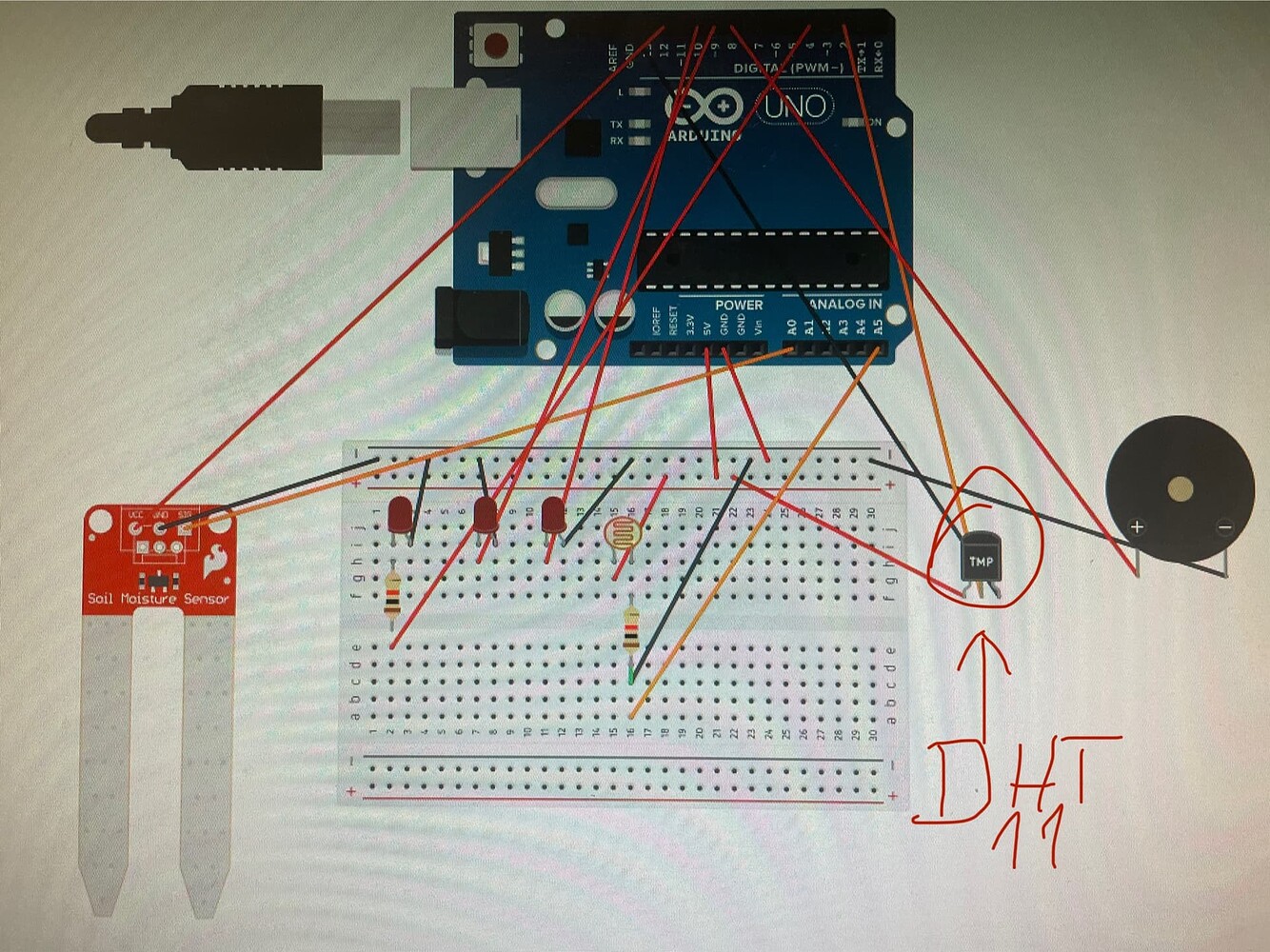 DHT 11 module problem [FIX] - Sensors - Arduino Forum